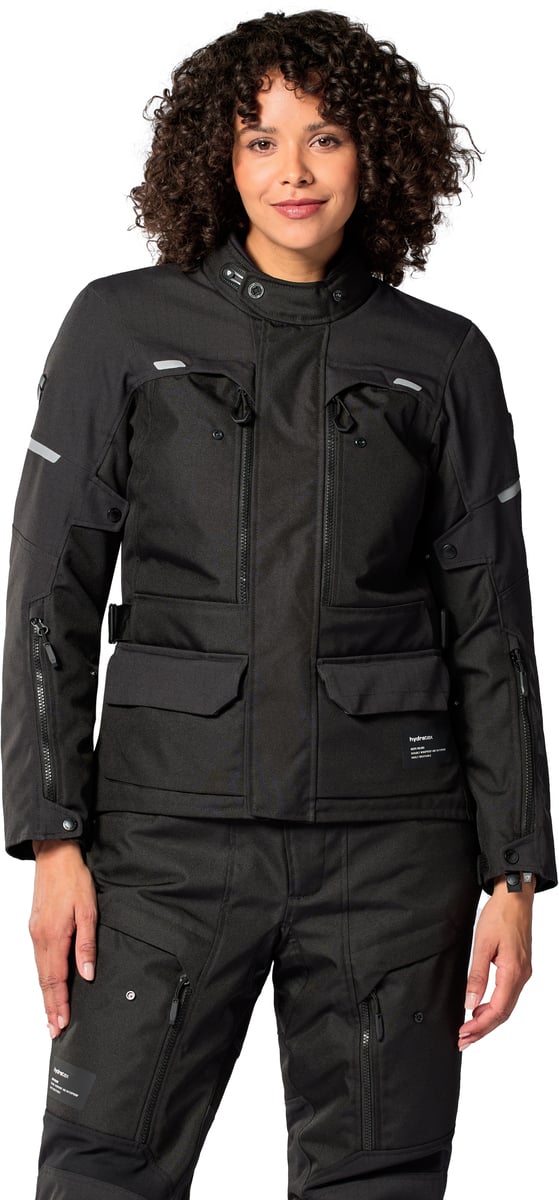 REV'IT Outback 5 H2O Ladies Jacket Black - Worldwide Shipping!