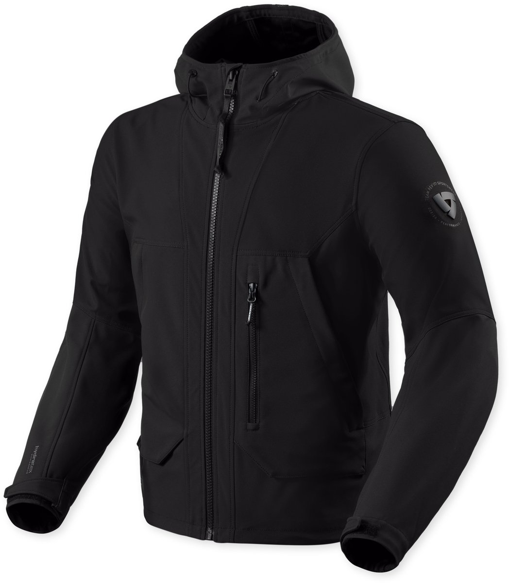 REV'IT Boson Jacket Black - Worldwide Shipping!