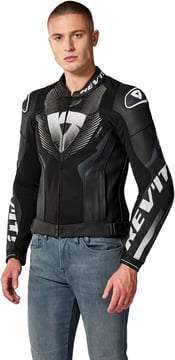 REV'IT Hyperspeed 3 Air Jacket Black/Neon Red - Worldwide Shipping!