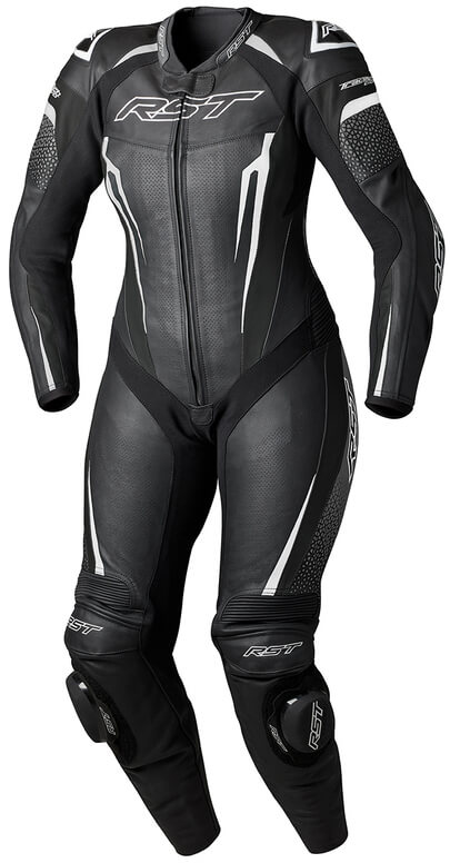 RST RST Suit TracTech Evo 5 Ladies Leather Suit Black/White/Black ...