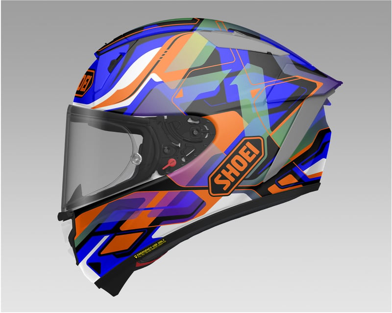 Shoei X-SPR PRO Valion TC-8 - Worldwide Shipping!