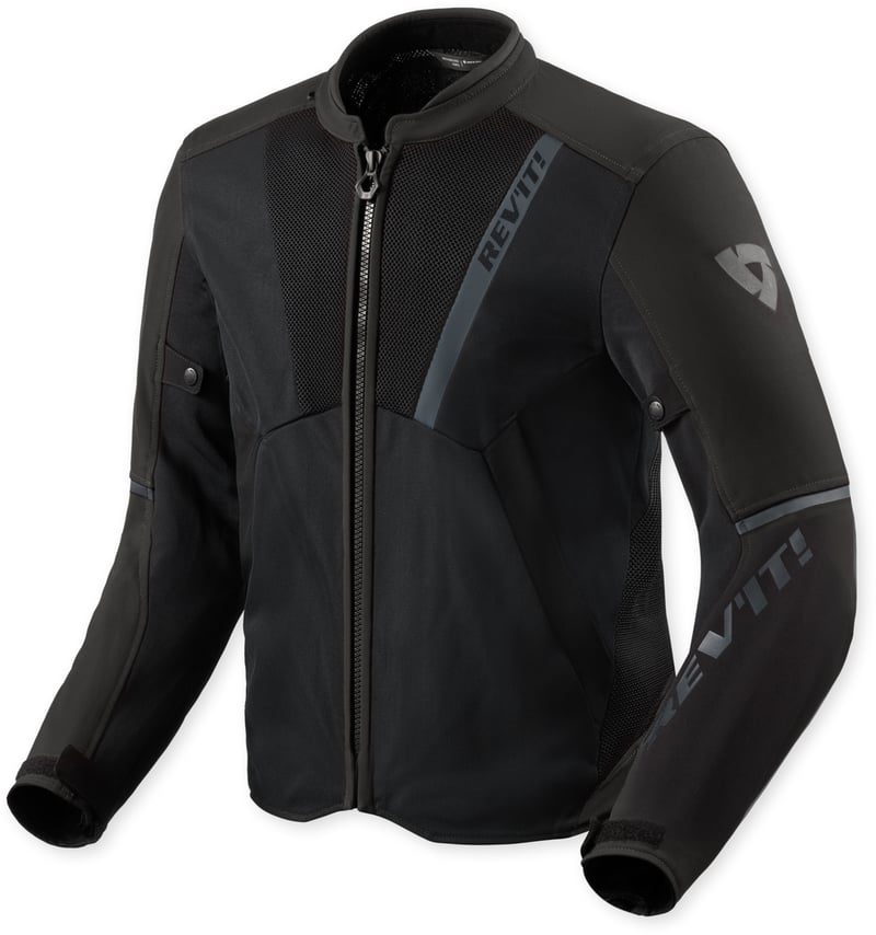 REV'IT GT-R 4 Air Jacket Black - Worldwide Shipping!