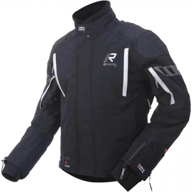 Rukka Shield-R Jacket Black/Grey - Worldwide Shipping!