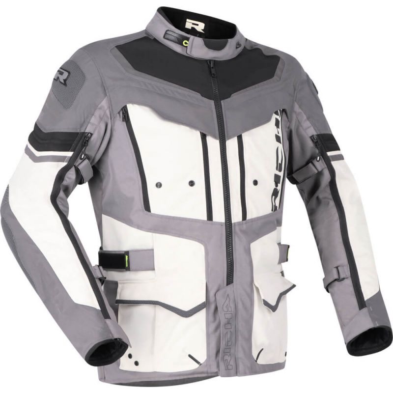 Richa Infinity 2 Adventure Jacket Grey 200 - Worldwide Shipping!