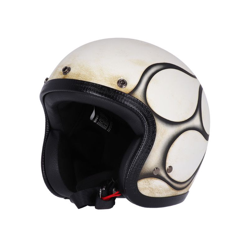 Roeg 13 1/2 Crash Hat White - Worldwide Shipping!