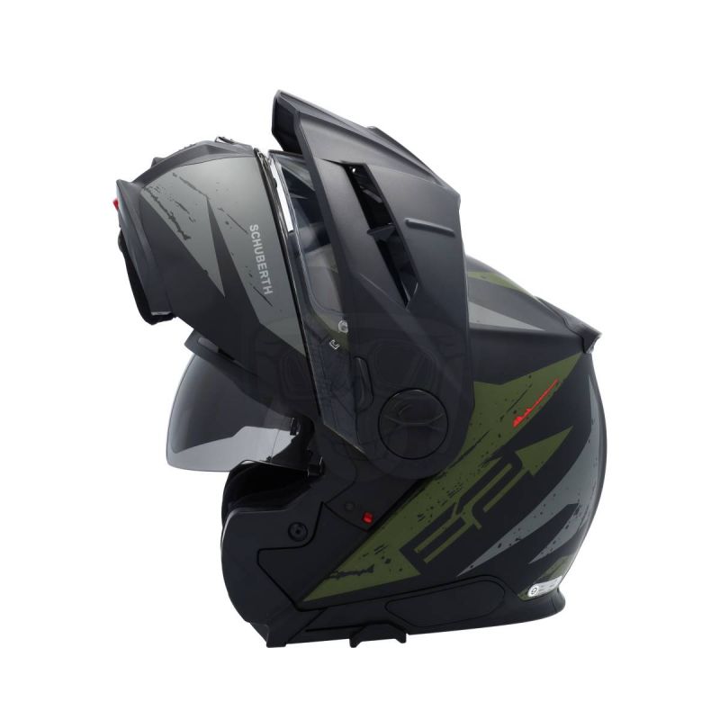 Schuberth E2 Explorer Dark green - Worldwide Shipping!