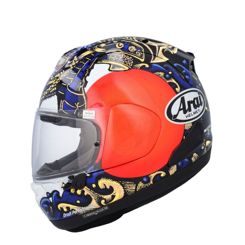 Arai RX-7V Evo Samurai - Worldwide Shipping!