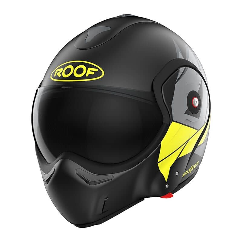 ROOF RO9 Boxxer Hawk Matt Black/Yellow - Worldwide Shipping!