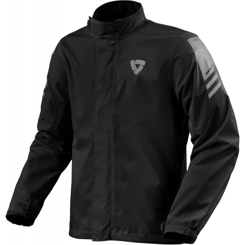 REV'IT Cyclone 4 H2O Rainjacket Black - Worldwide Shipping!