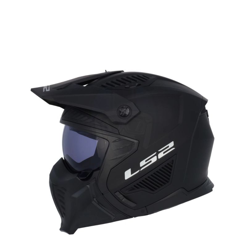 LS2 OF606 Drifter Solid Matt Black 06 - Worldwide Shipping!