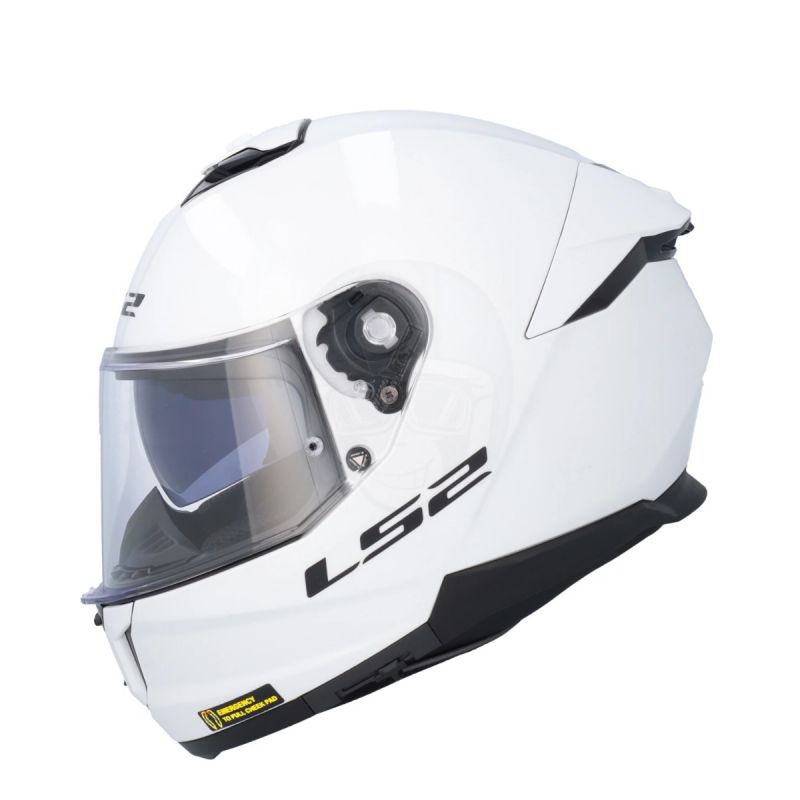 LS2 FF808 Stream II Gloss White - Worldwide Shipping!