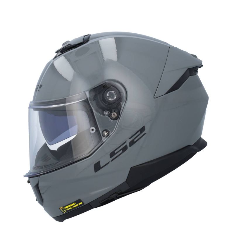 LS2 FF808 Stream II Solid Nardo Grey - Worldwide Shipping!