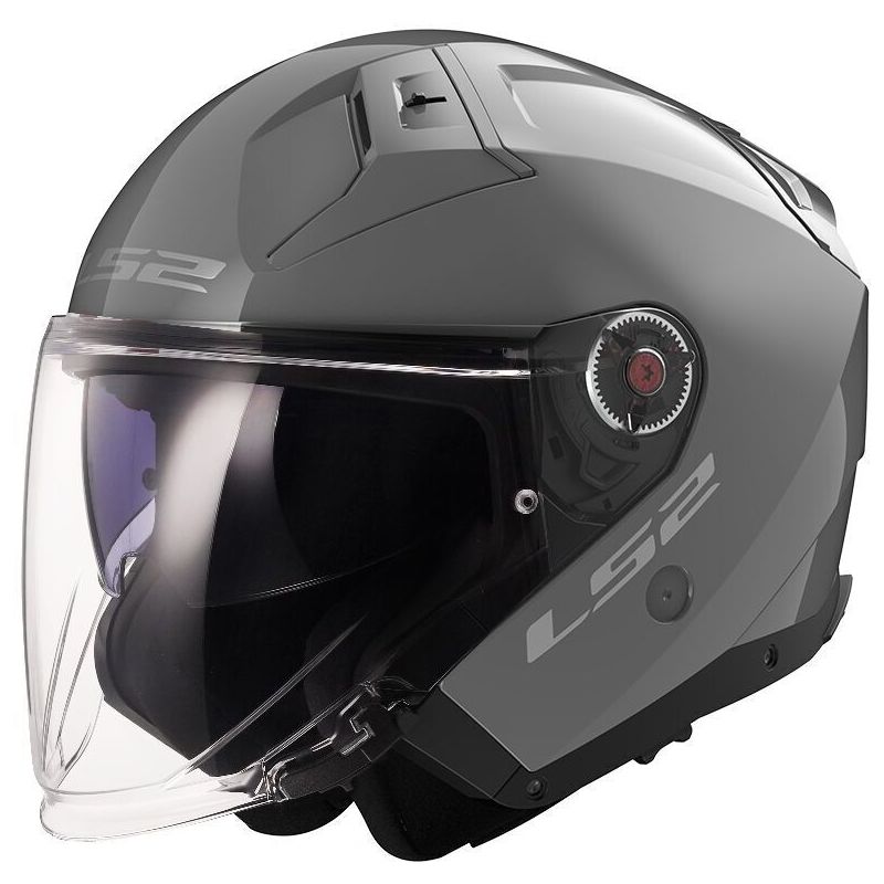 LS2 OF603 Infinity II Solid Nardo Grey - Worldwide Shipping!