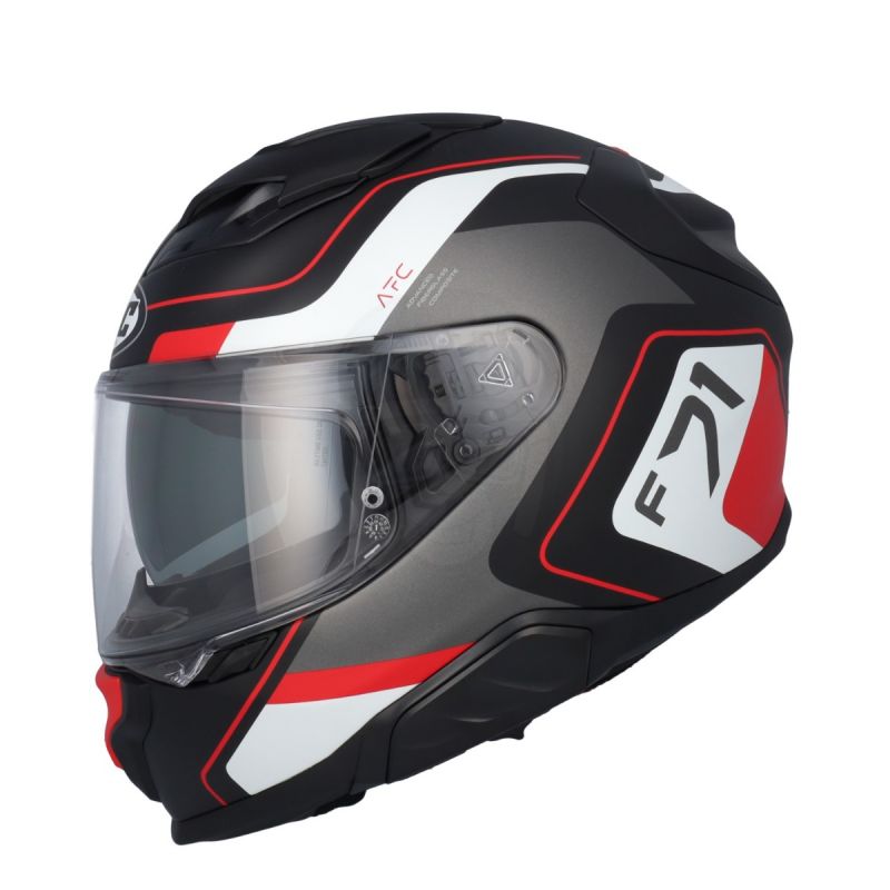 HJC F71 Arcan Black/Red - Worldwide Shipping!