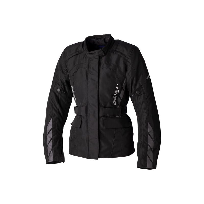 RST RST Ladies Alpha 5 CE Textile Jacket Black/Black - Worldwide Shipping!