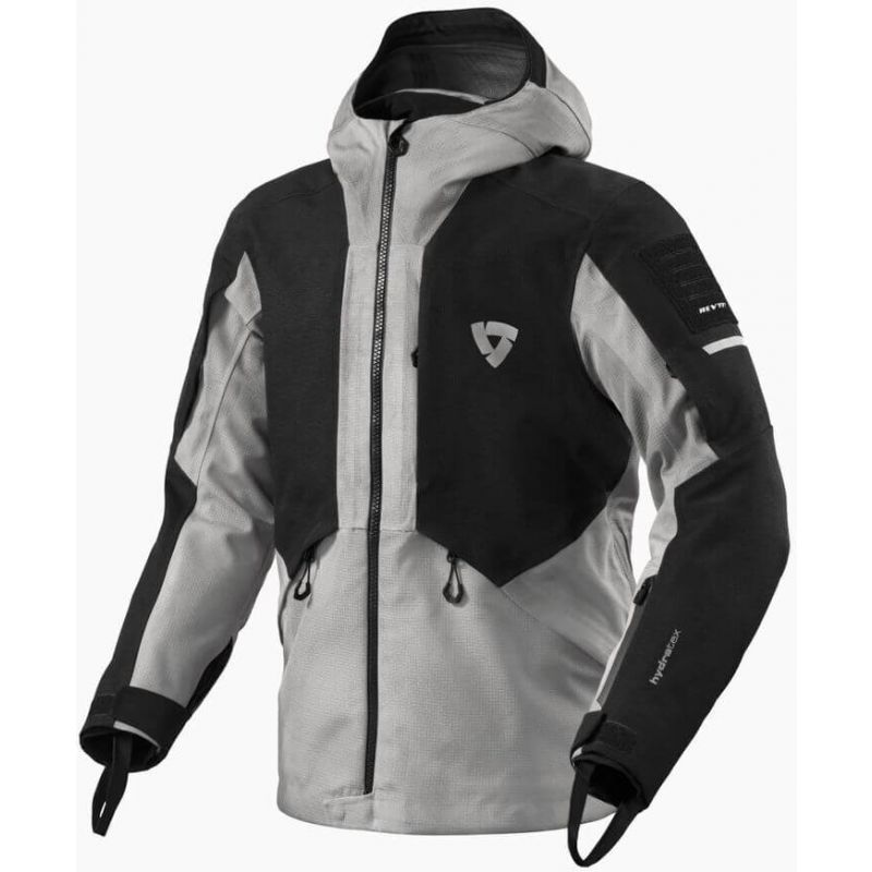 REV'IT Tectonic H2O Jacket Black/Light Grey - Worldwide Shipping!