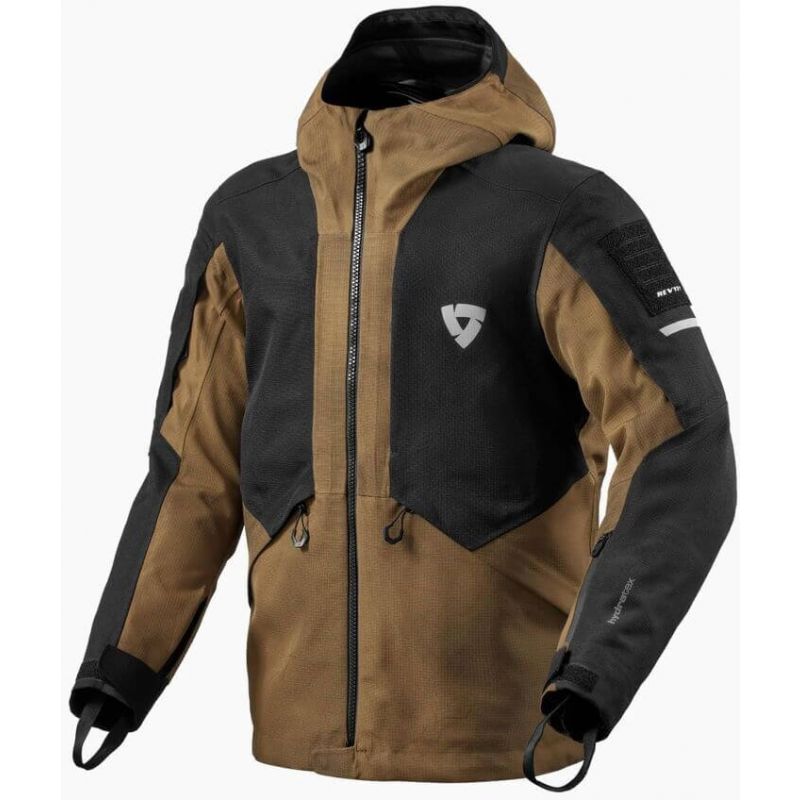 REV'IT Tectonic H2O Jacket Black/Brown - Worldwide Shipping!