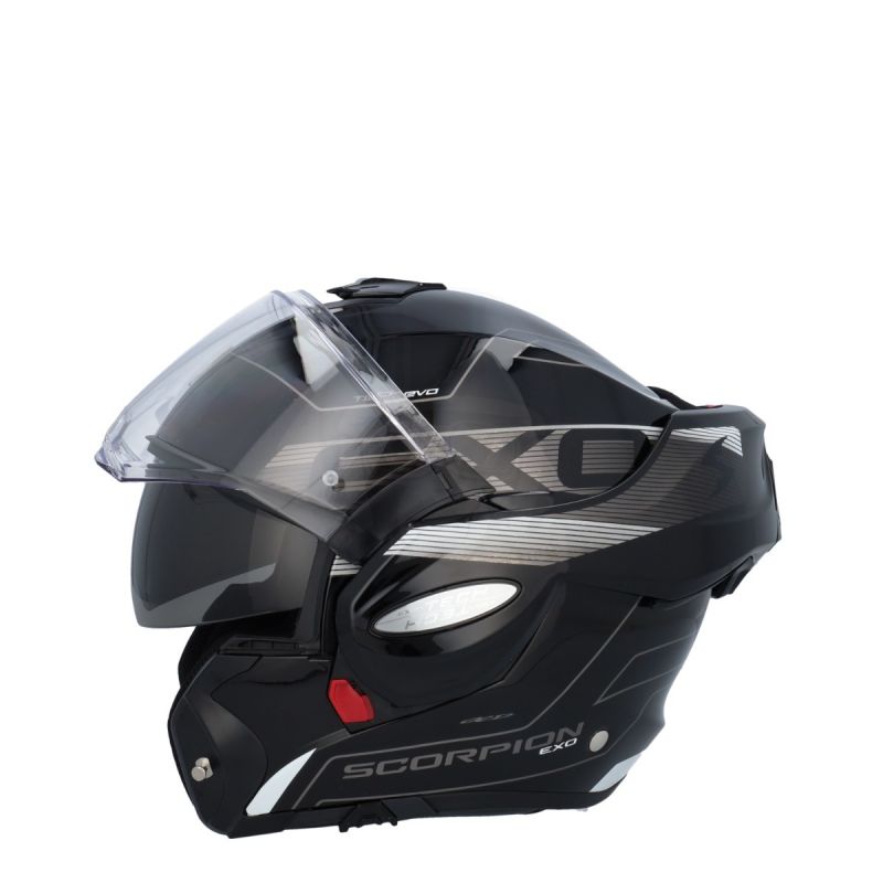 Scorpion EXO-Tech EVO Traveller Black/White - Worldwide Shipping!