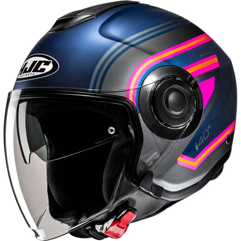 HJC i40N Linia Purple/Pink 668 - Worldwide Shipping!