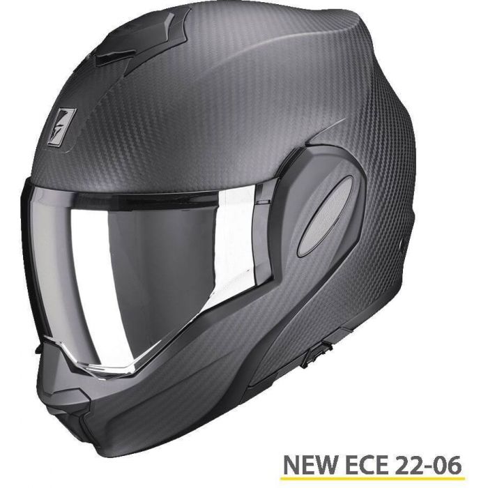 Scorpion EXO-Tech EVO Carbon Solid Matt Black - Worldwide Shipping!